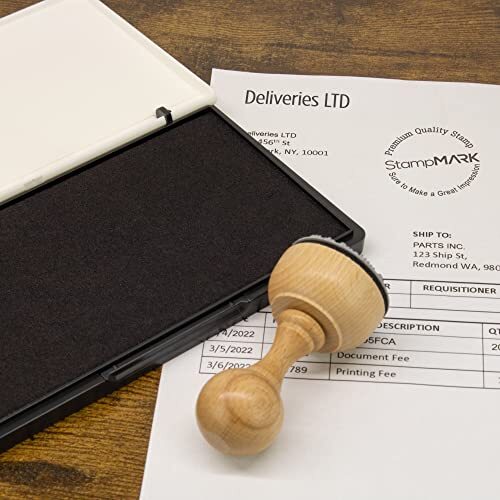 Premium Stamp Pad Extra Large Size 6" x 8" - for Traditional Rubber ...