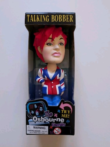 The Osbourne Family KELLY Talking Bobber Bobble Head Collectible NEW In ...