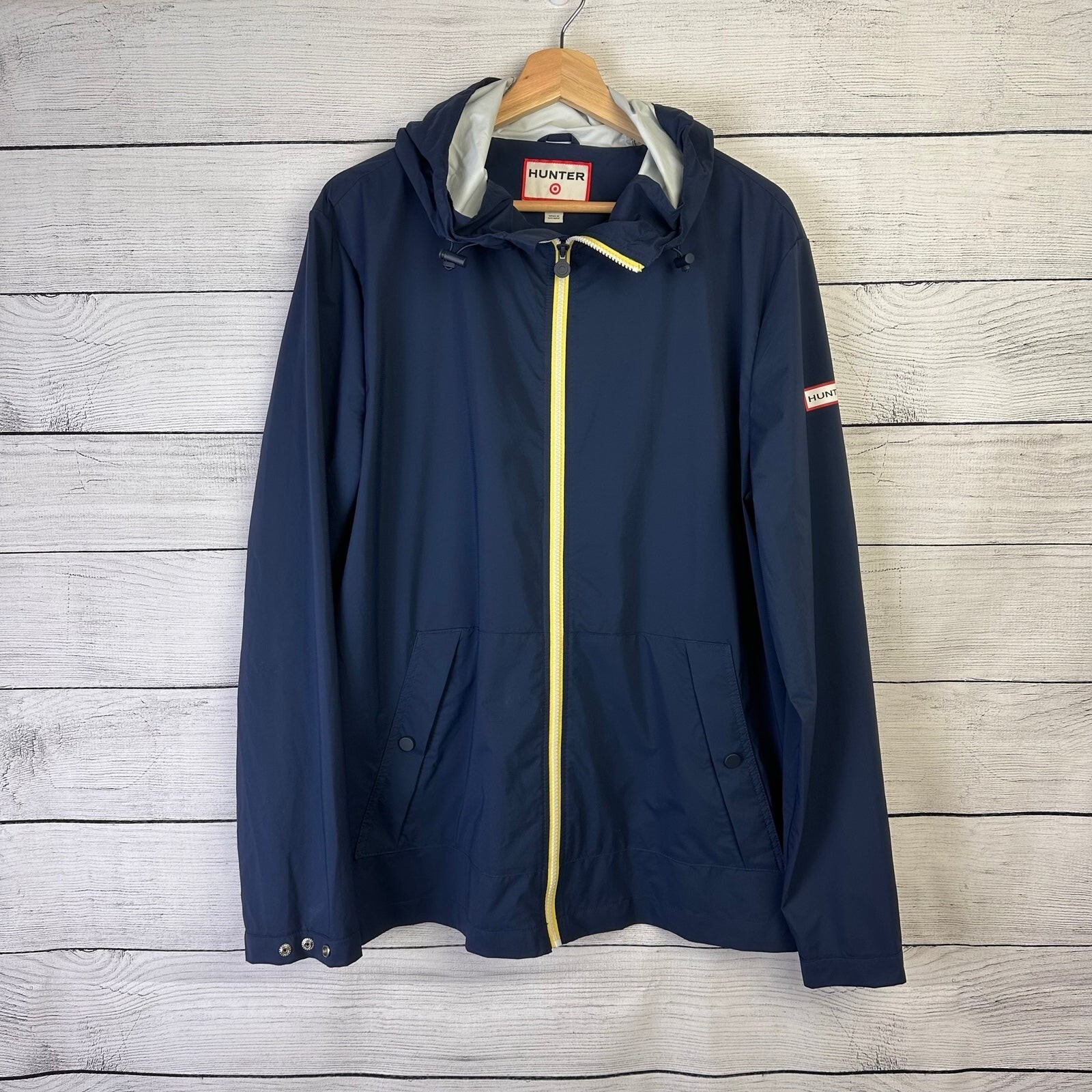 Hunter X Target Collab Rain Coat Zip Windbreaker Size… - Gem