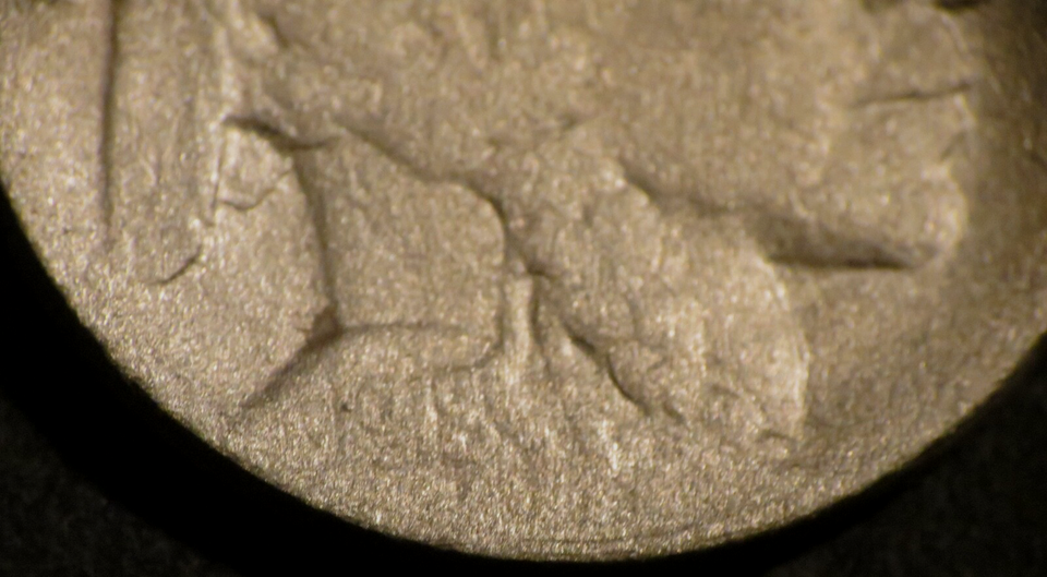 1918/7 D Buffalo Nickel Overdate FS-101 DDO-001 Error Holo-Restored ...