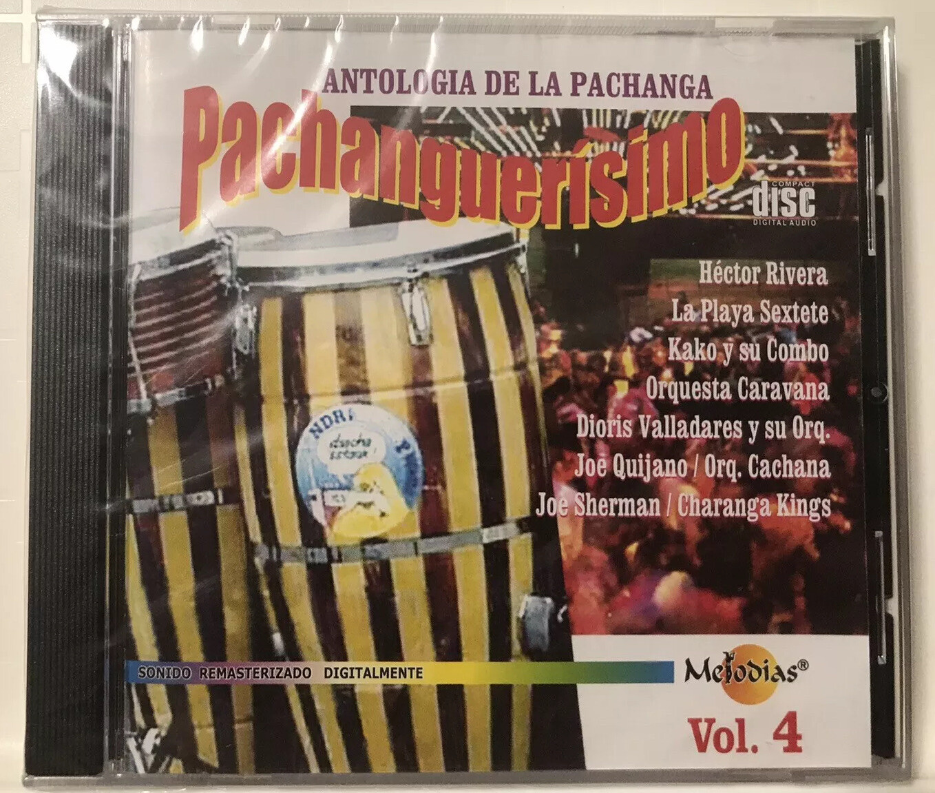 rare salsa CD Pachanguerisimo V4 Antologia De La Pachanga Playa Sextete ...