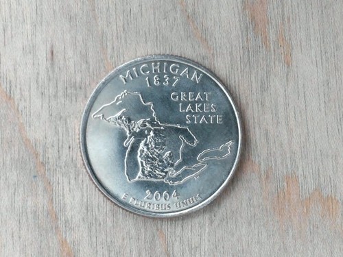 2004 D Michigan State Quarter Actual Coin # 2 | eBay