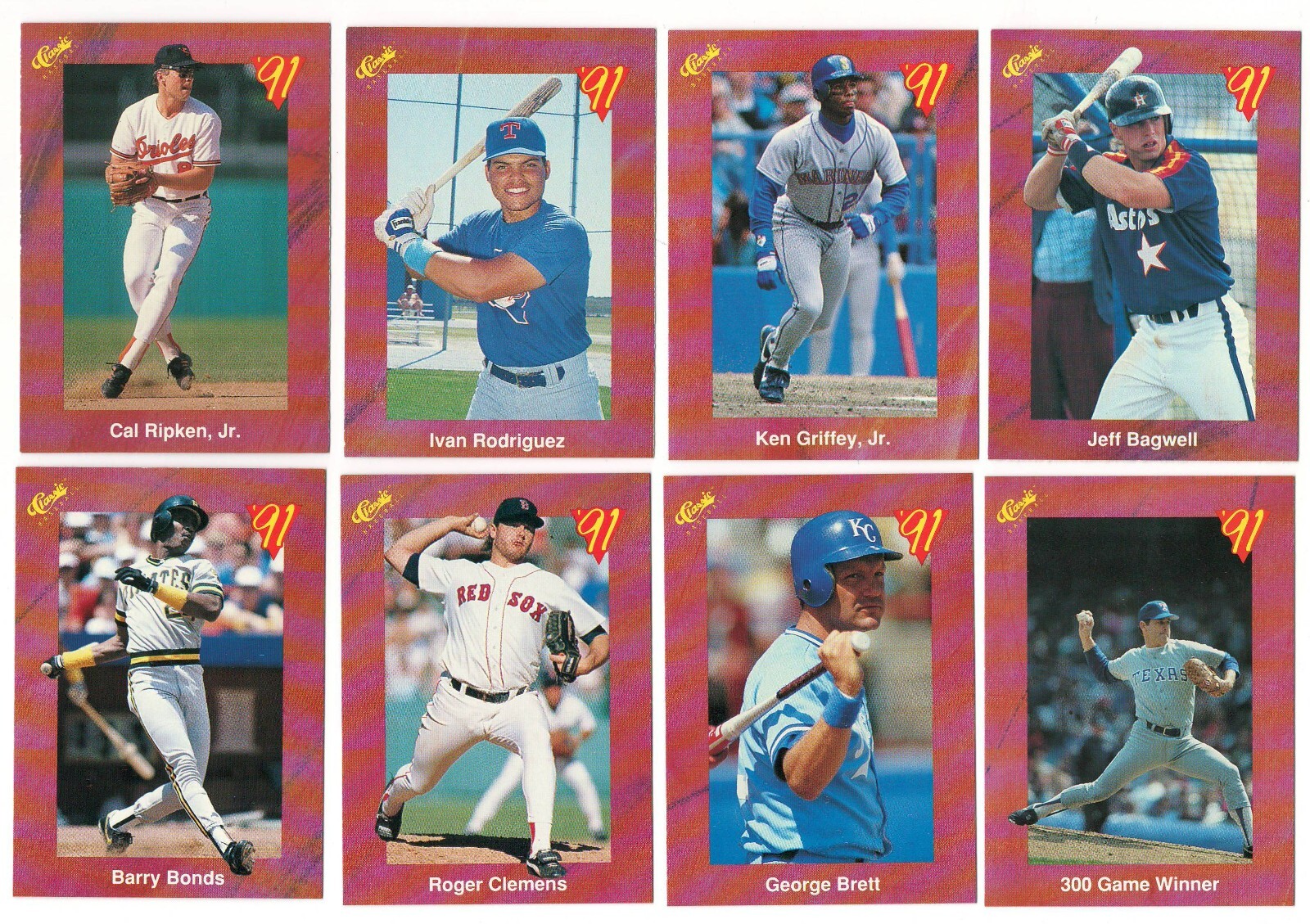 1991 Classic II/Red Border Complete Team Set From Oddball Board Game ...