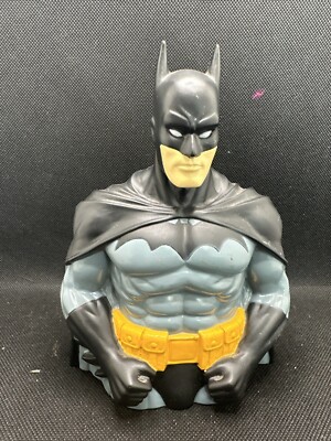 BATMAN Bust Bank Nice Condition TM & DC Comics East West Company. | eBay