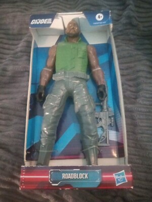 Hasbro GI Joe ROADBLOCK 9.5 Inch Action Figure Toy - New in Box | eBay
