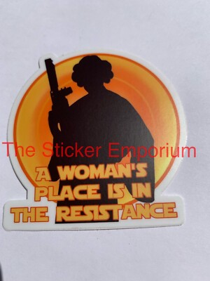 Princess Leia Sticker ~ Water Bottle ~ Laptop ~Tumbler Vinyl Star Wars ...