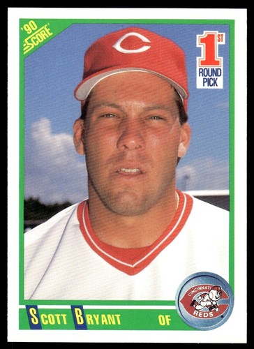 Scott Bryant #667 Cincinnati Reds 1990 Score Baseball Card | eBay