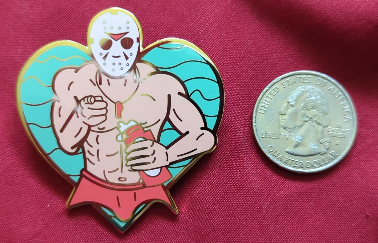 Jason Lapel Enamel Pin | eBay