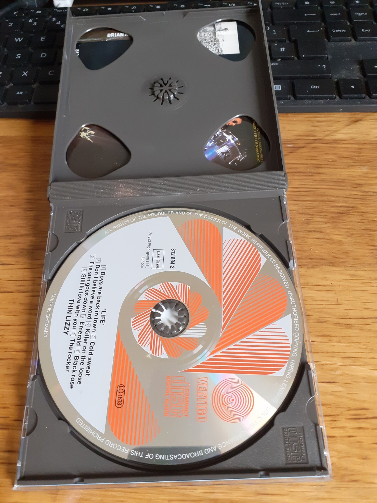 THIN LIZZY LIFE LIVE 2 CD FATBOX EX VERTIGO RED SWIRL BOOKLET FASTPOST JAILBREAK | eBay