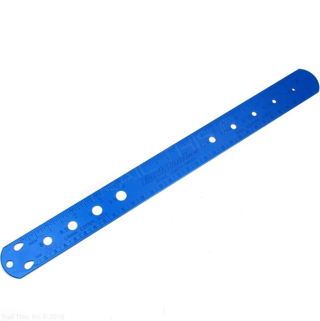 Park Tool SBC-1 Bicycle Spoke Ruler / Cotter and Ball Bearing Gauge MTB ...