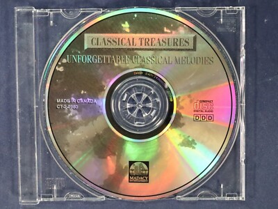 Classical Treasures: Unforgettable Classical Melodies {CD Disc Only No ...