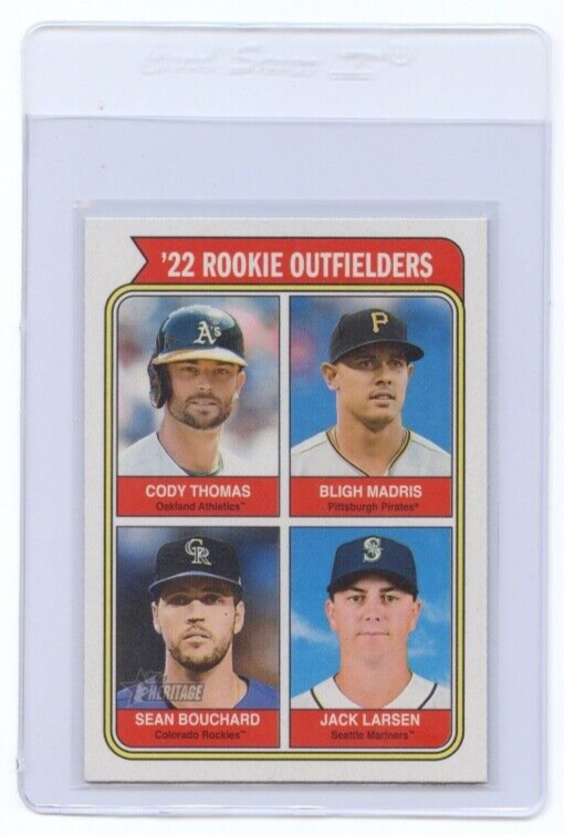 2023 Topps Heritage Short Print 22' Rookie Outfielders #497 | eBay