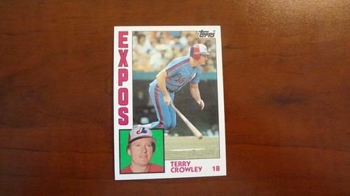1984 TOPPS # 732 TERRY CROWLEY BASEBALL CARD | eBay