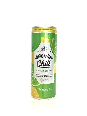 Angostura Chill: Lemon Lime & Bitters 6 Pack of CANS | eBay