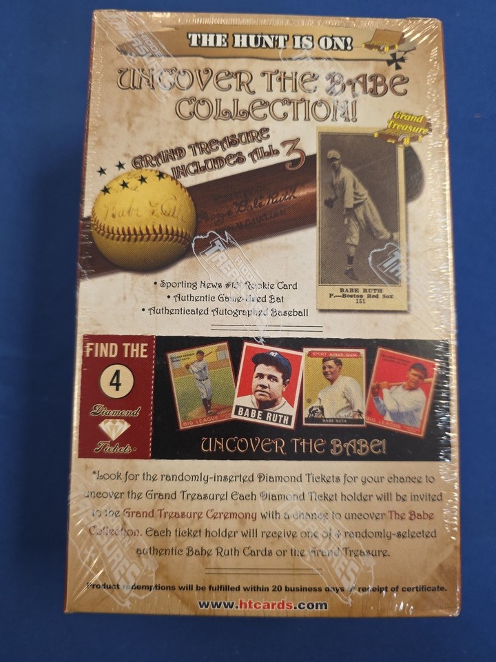 2007 Hidden Treasures Uncover The Babe Collection Factory Sealed Box | eBay