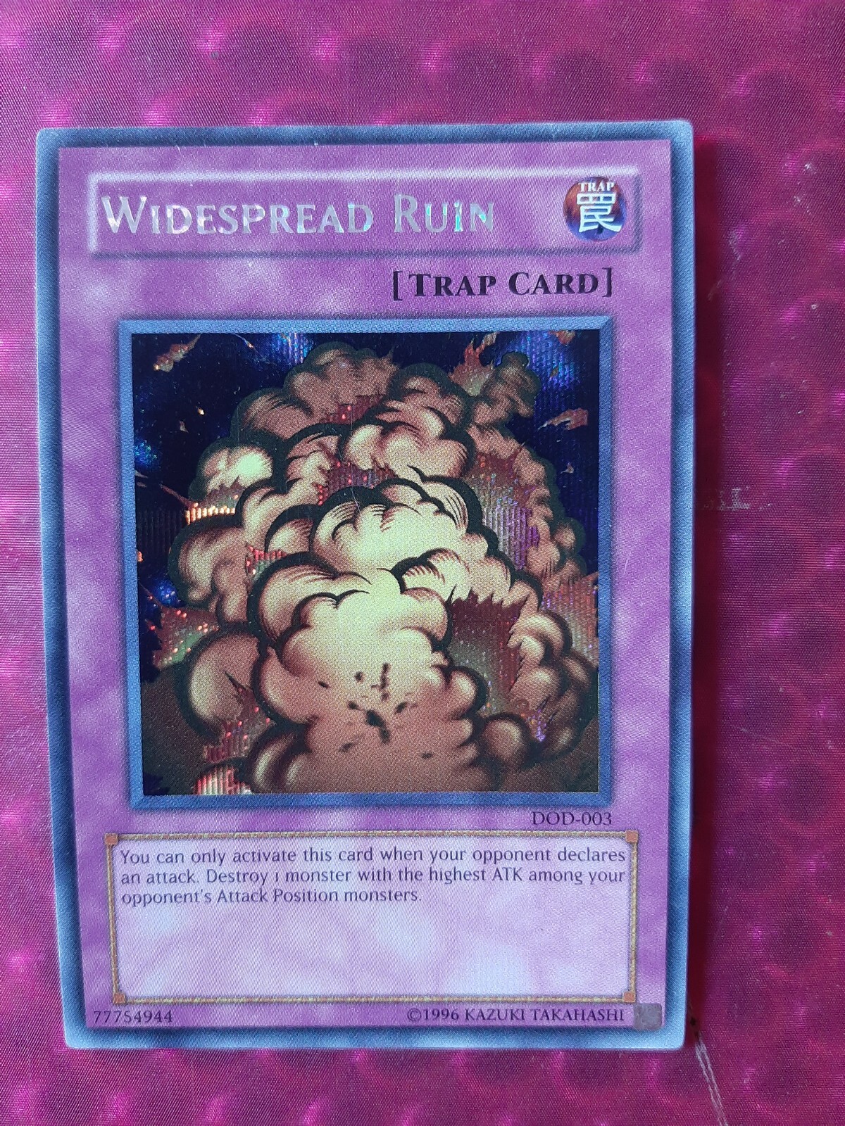 Yugioh: WIDESPREAD RUIN DOD-003 - RARA SEGRETA ! | eBay