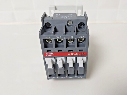 ABB A16-40-00 AC Contactor AC24V 1SBL181201R8100 | eBay