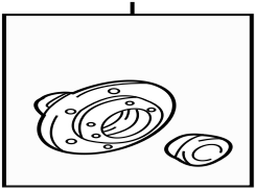 43502-35110 Toyota Hub sub-assy, front axle, rh 4350235110, New Genuine ...