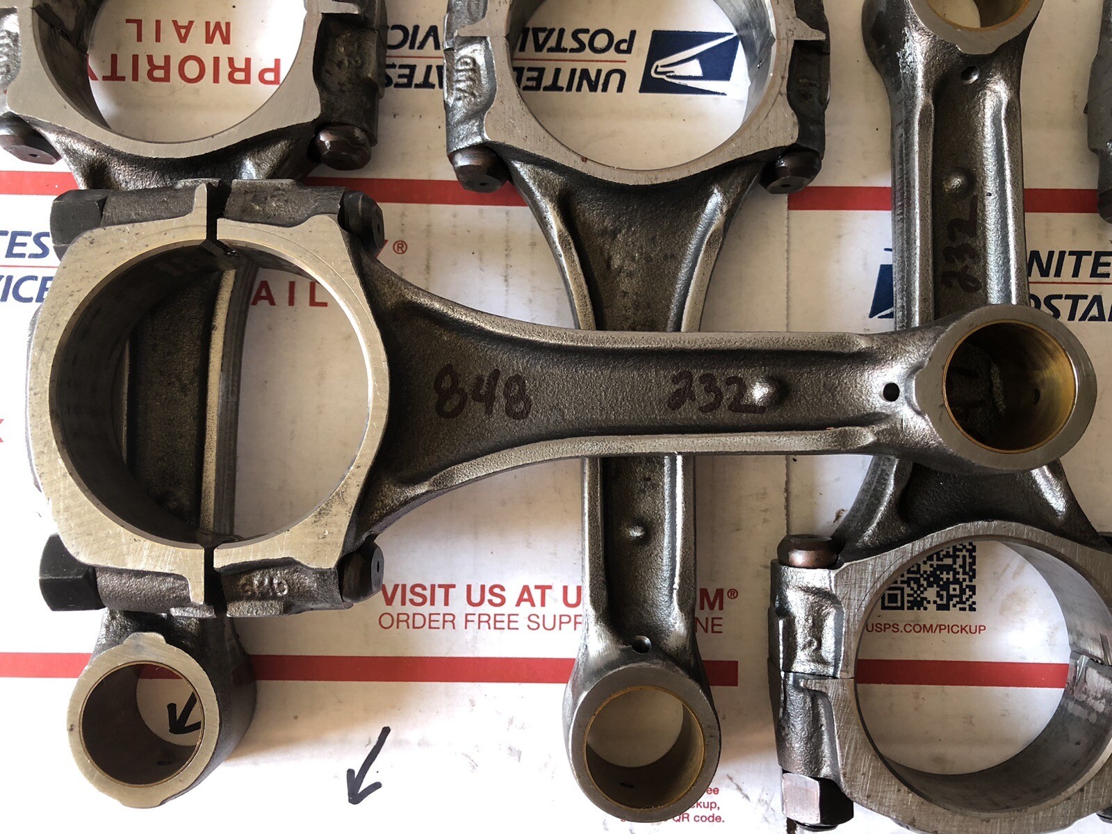 GM Chevy BBC HD ZL1/LS7/L88 Dimpled 7/16” Bushed Rods | eBay