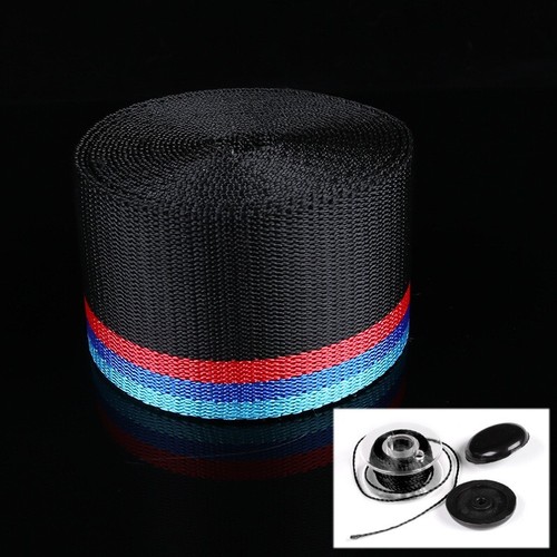 4 Colors Seat Belt Retractable Nylon Webbing Strength Polyester Lap ...