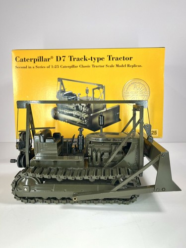 NZG 386 CATERPILLAR D7 TRACK-TYPE TRACTOR 50TH ANNIVERSARY 1:25 741/ ...