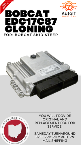 BOBCAT EDC17C87 - CLONING SERVICE SKID STEER ECU | eBay