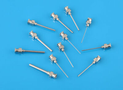 industrial New 12 pcs 12Ga-23Ga Blunt stainles steel dispensing syringe ...