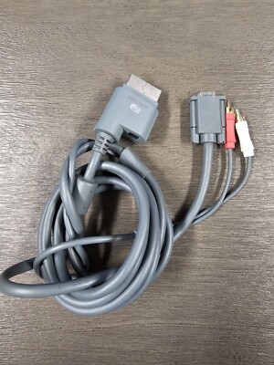 OEM xbox 360 vga av cable | eBay