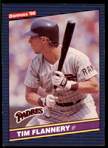 1986 Donruss Tim Flannery A Baseball Cards #383 | eBay