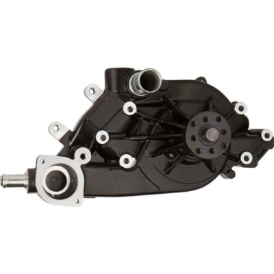 March Ultra Series Chevy LS1 Water Pump - Reverse Rotation; Black High ...