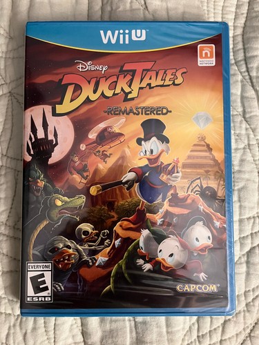Disney DuckTales Remastered Nintendo Wii U BRAND NEW Y-FOLD SEALED NTSC ...