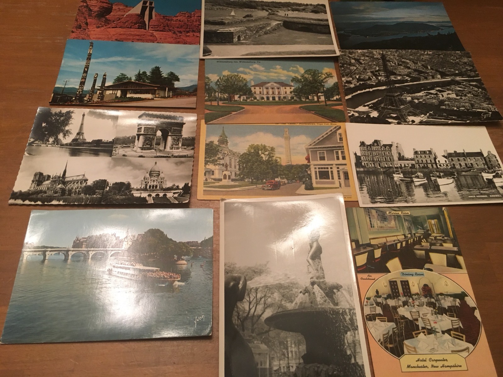 Miscellaneous Places Mixed Lot of 15 UNPOSTED Postcards Europe N ...