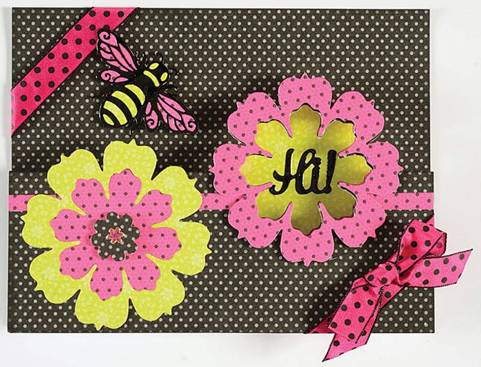 Inside Out FLOWER Set Craft Die Cutting Dies Hot Off The Press HOTP ...