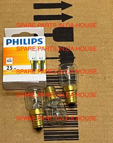 3 x Westinghouse Boss 635 Stove Oven Lamp Light Bulb Globe DSP635W ...