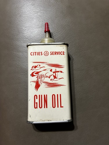 RARE Vintage Cities Service Gun Oil Tin Can Citgo 1950s Hunting ...