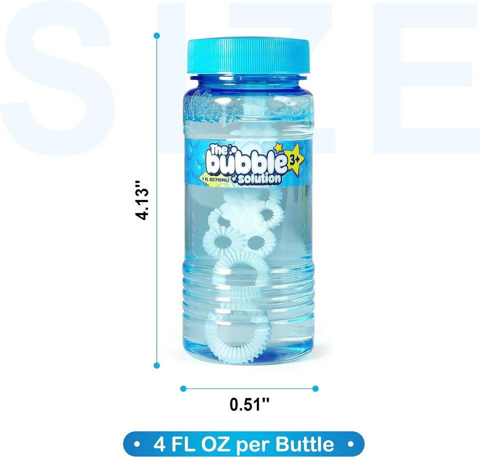 36 Pcs Bubble Bottles with Wand,Bubbles Party Favors for Kids,Summer ...