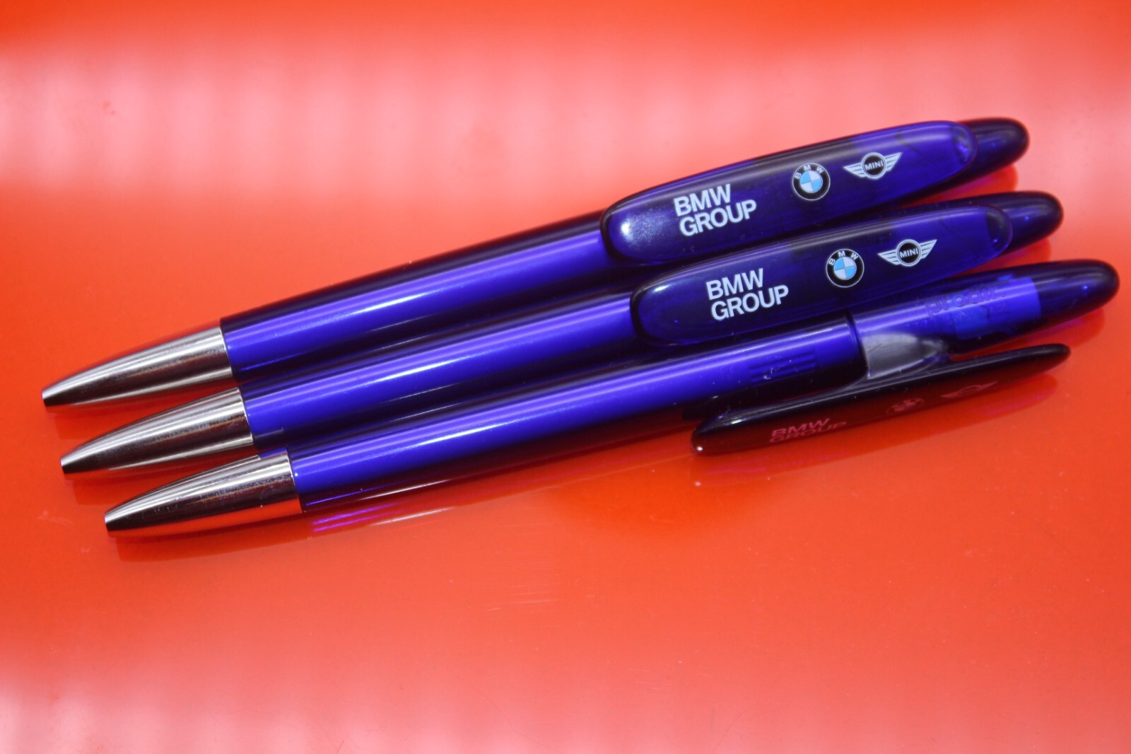 BMW Ballpoint Pen 3 pcs BMW Group and metal tip New Prodir swiss made ...