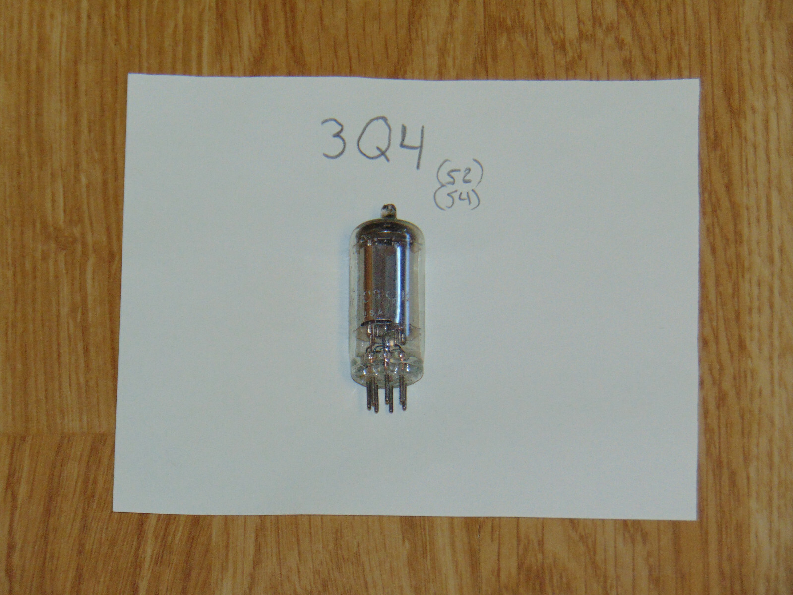 RCA Victor 3Q4 Vacuum Tube Tested Good (52-54) Used (RCA Raytheon or ...