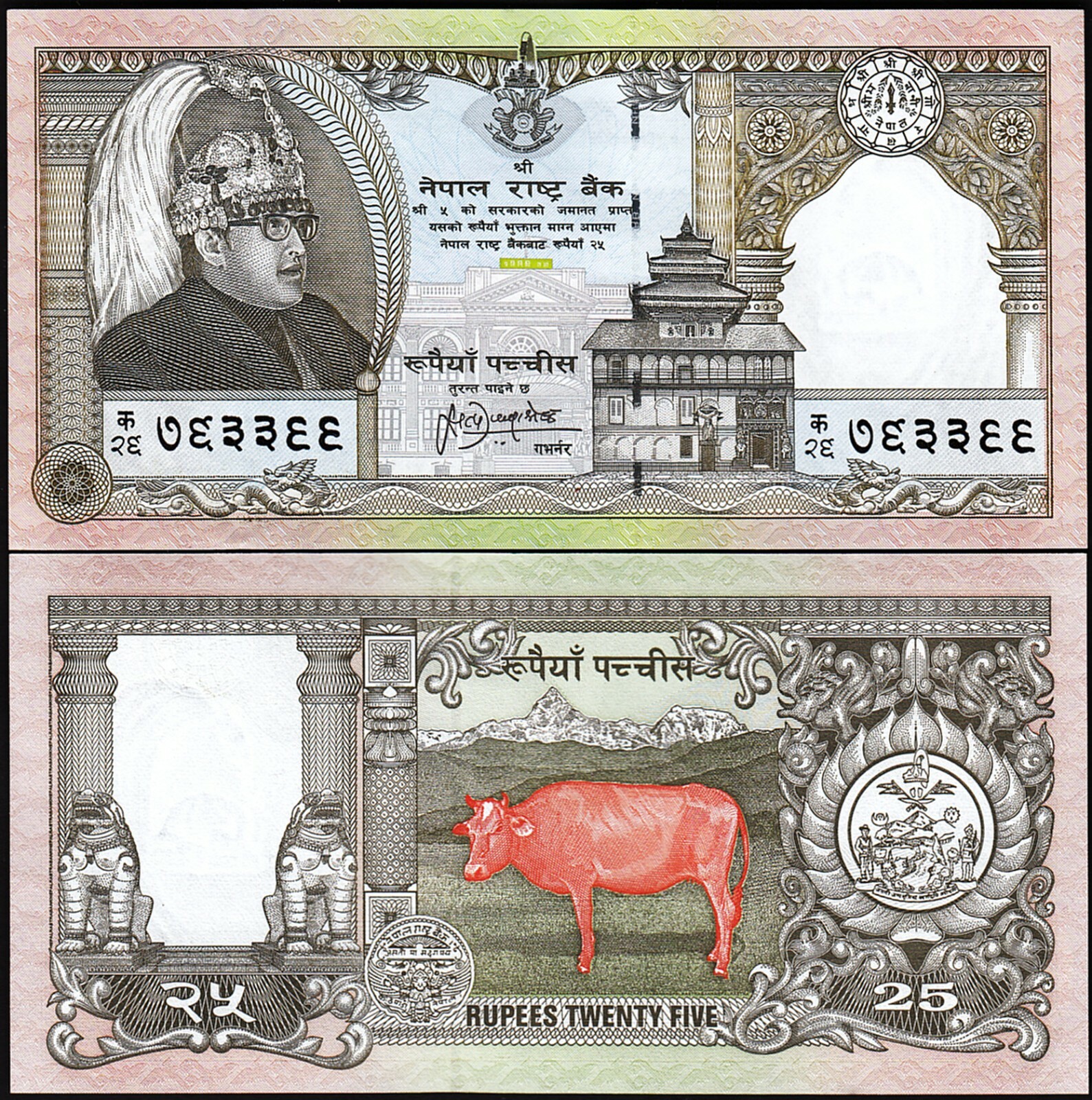 nepal-25-rupees-1997-au-unc-p-41-ebay