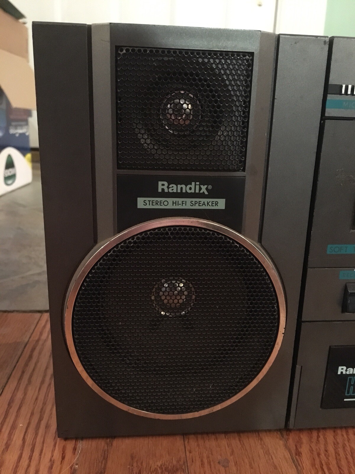 Randix HG-40P Boombox Record Player Radio Old Extremely Rare Antique | eBay