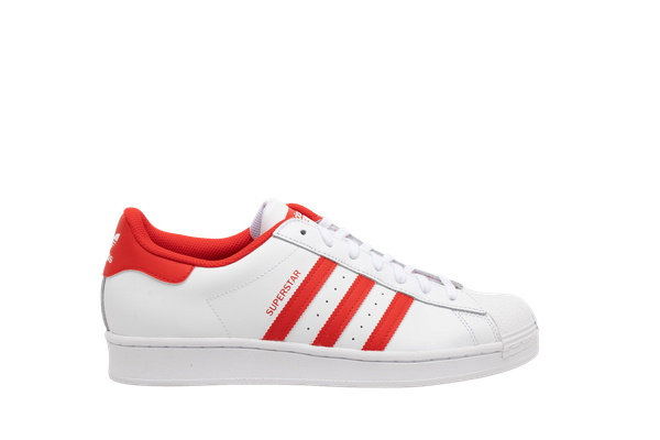 Size 12 - adidas Superstar White Vivid Red 2021 - GZ3741 for sale ...