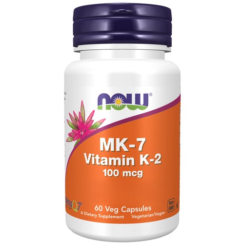 Now Foods, MK-7, vitamine K-2, 100 mcg, 60 légumes. Capsules ...