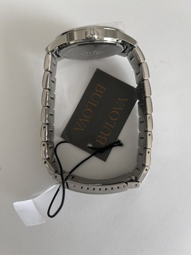Bulova Men's Watch stainless steel gray dial 96A222 | eBay