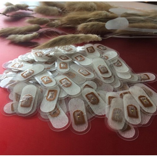 NFC nail art LED flashing light sticker with 17 decorative nail art ...