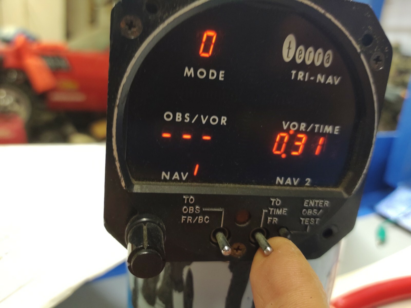 Terre TRI-NAV VOR/Localizer/GS Course Deviation Indicator. Aircraft ...