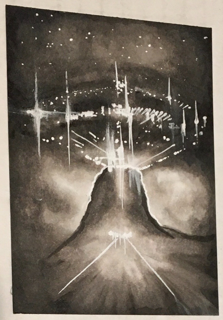 2023 Close Encounters of the Third Kind 1/1 Sketch Card by Kyle Babbitt ...