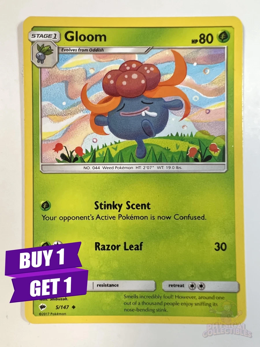 Gloom Card Pokemon