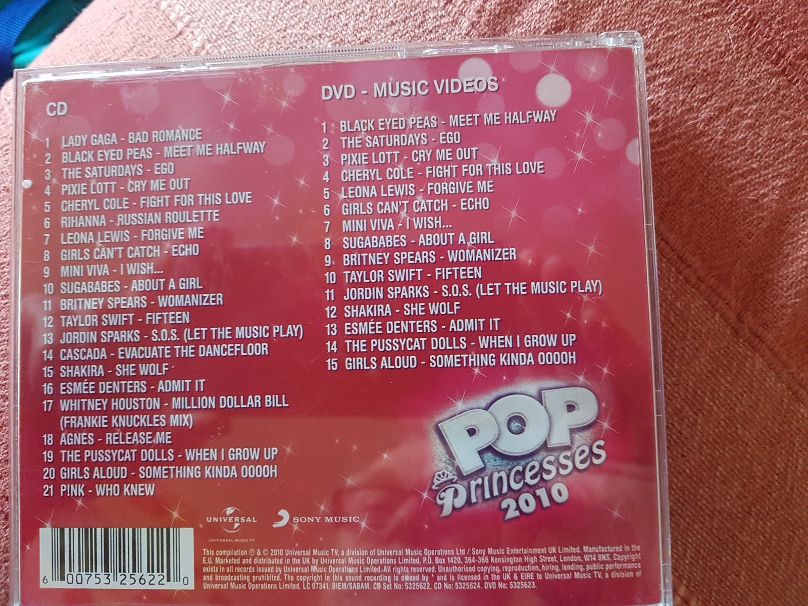 POP PRINCESSES 2010 (CD + DVD) | eBay UK