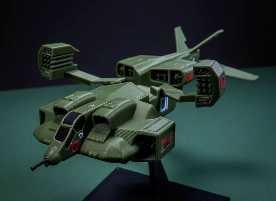 UD4 CHEYENNE Dropship ALIENS Plastic Model 3D Print 3D print | eBay