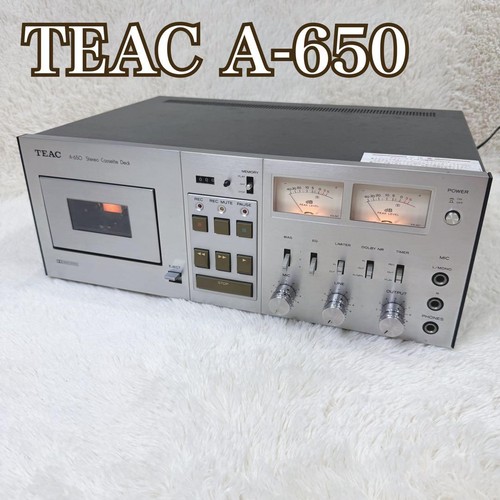 TEAC A-650 Cassette Deck Used Power-Only Confirmed Not Tested | eBay ...